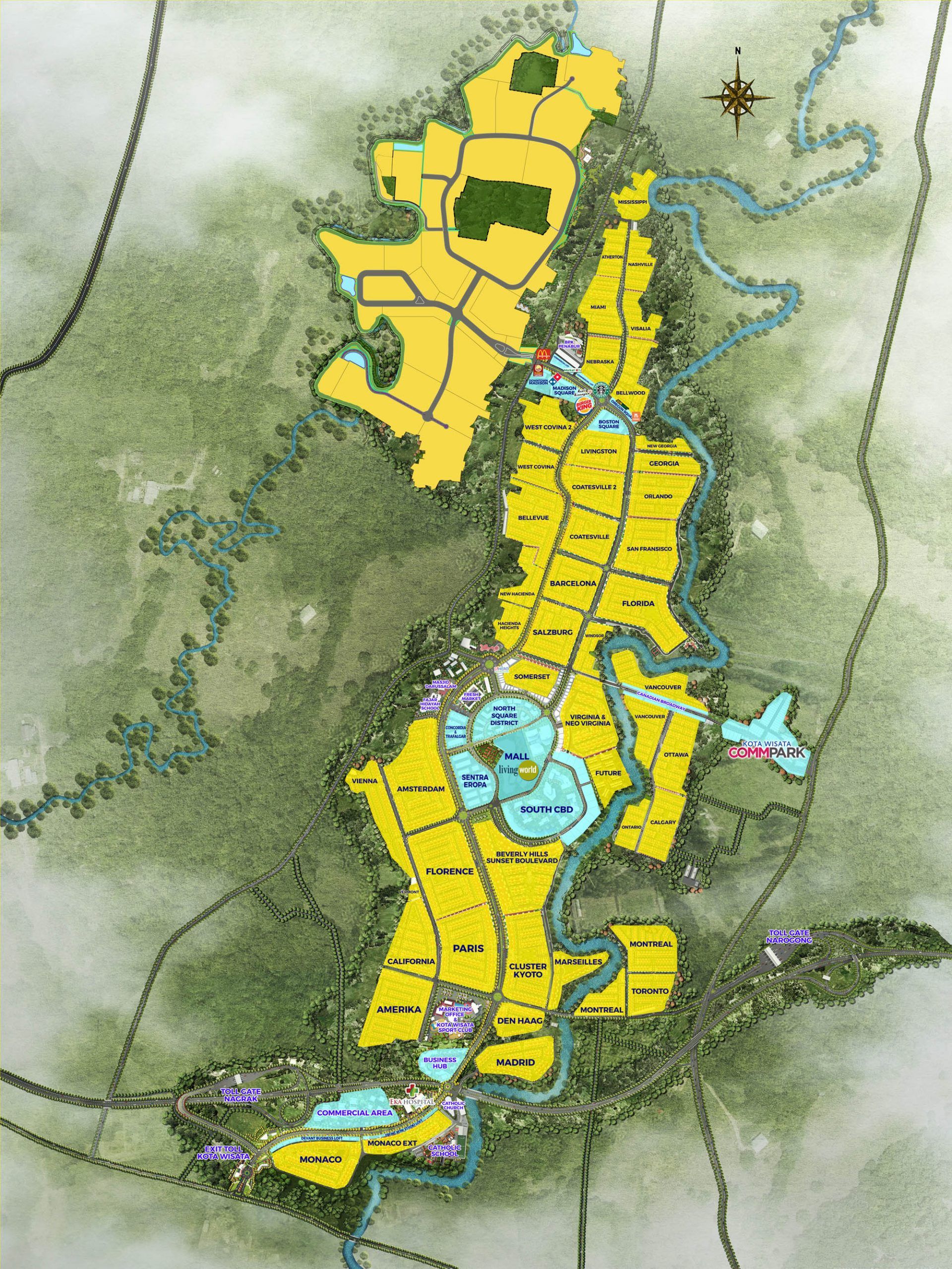 Masterplan | Kota Wisata